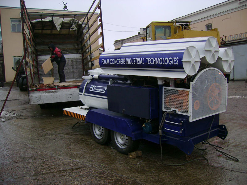 Model FC100WM - Production - Foam Concrete Industrial Technologies ...