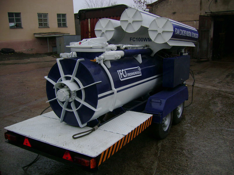 Model FC100WM - Production - Foam Concrete Industrial Technologies ...