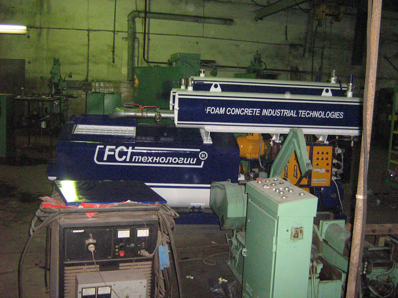 Model FC20ND - Production - Foam Concrete Industrial Technologies - FCI ...